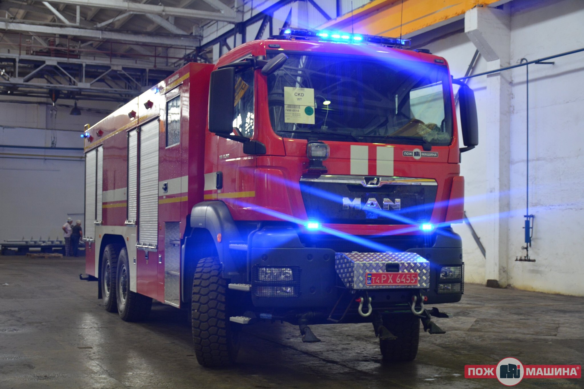 Innovative model of a fire truck – ПОЖМАШИНА