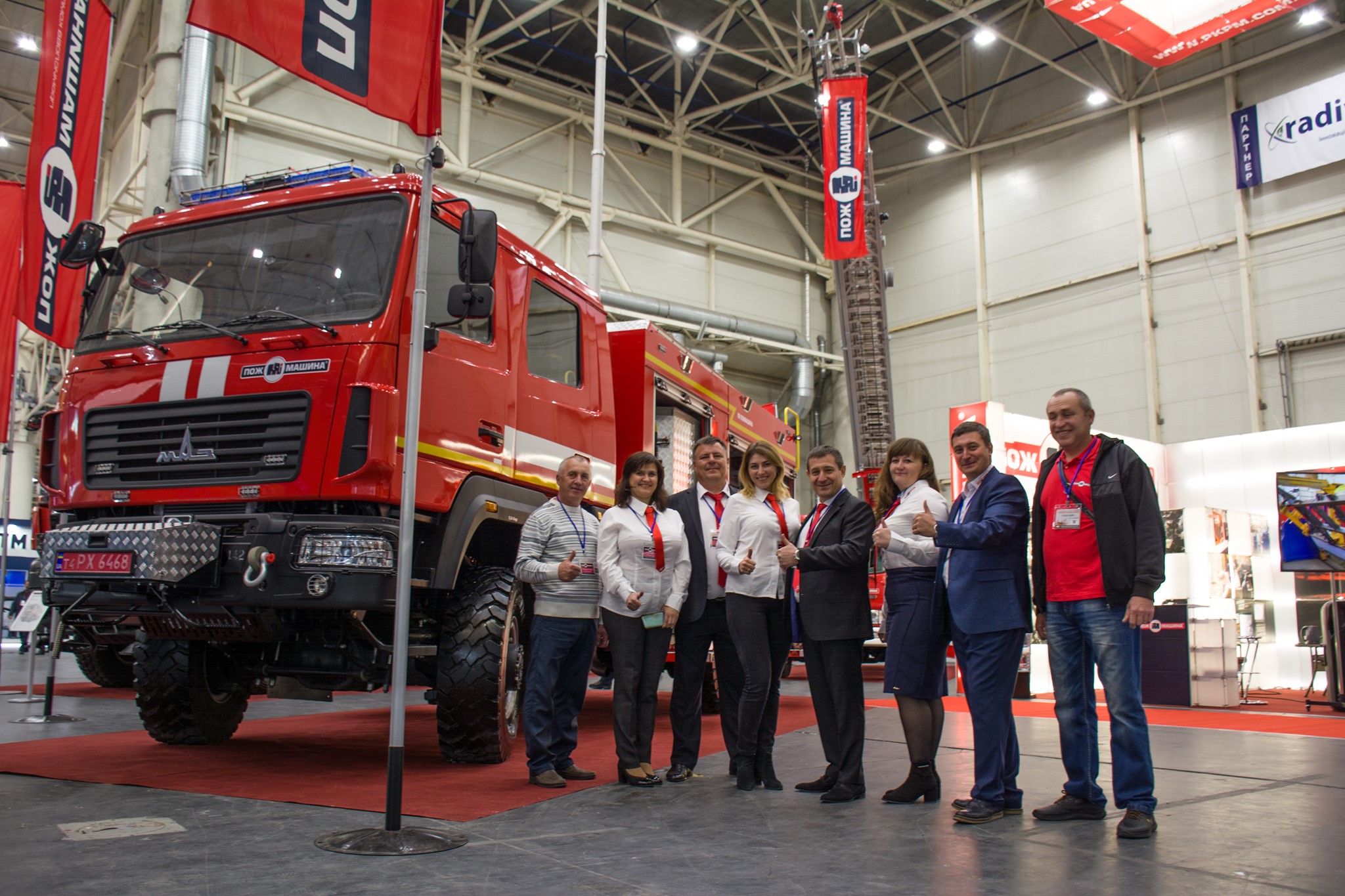 PozhTech-2019 is ongoing – ПОЖМАШИНА