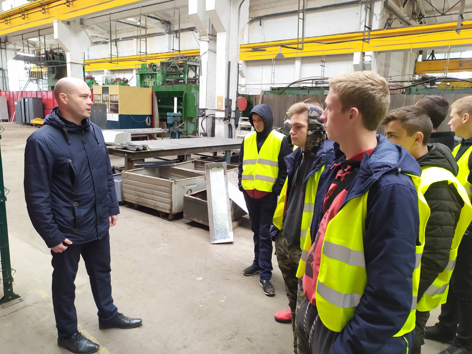 Excursion for future metalworkers – ПОЖМАШИНА