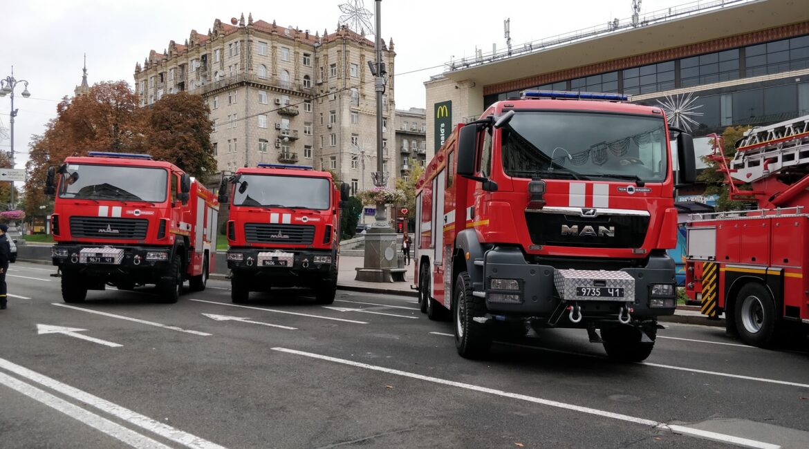 Firefighters FT during real events – ПОЖМАШИНА