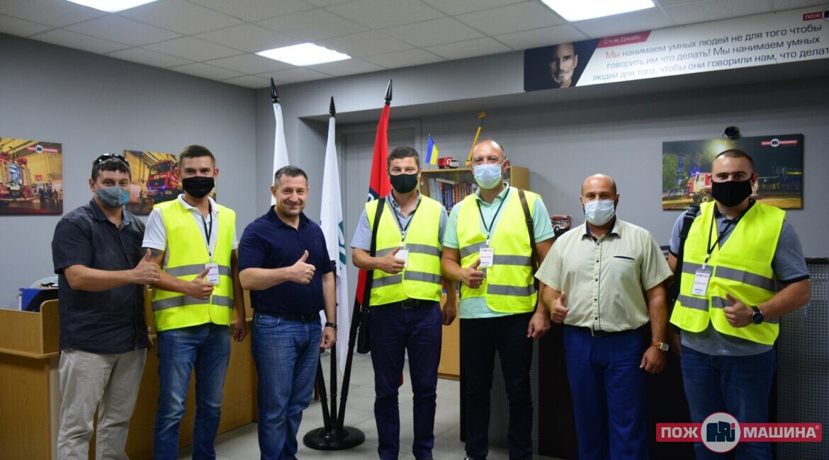 Спасатели у нас в гостях – ПОЖМАШИНА